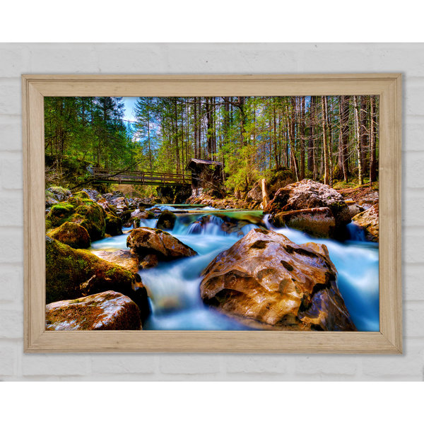 Union Rustic Abgeschiedener Rückzugsort am Fluss - Einzelne Bilderrahmen Kunstdrucke | Wayfair.de